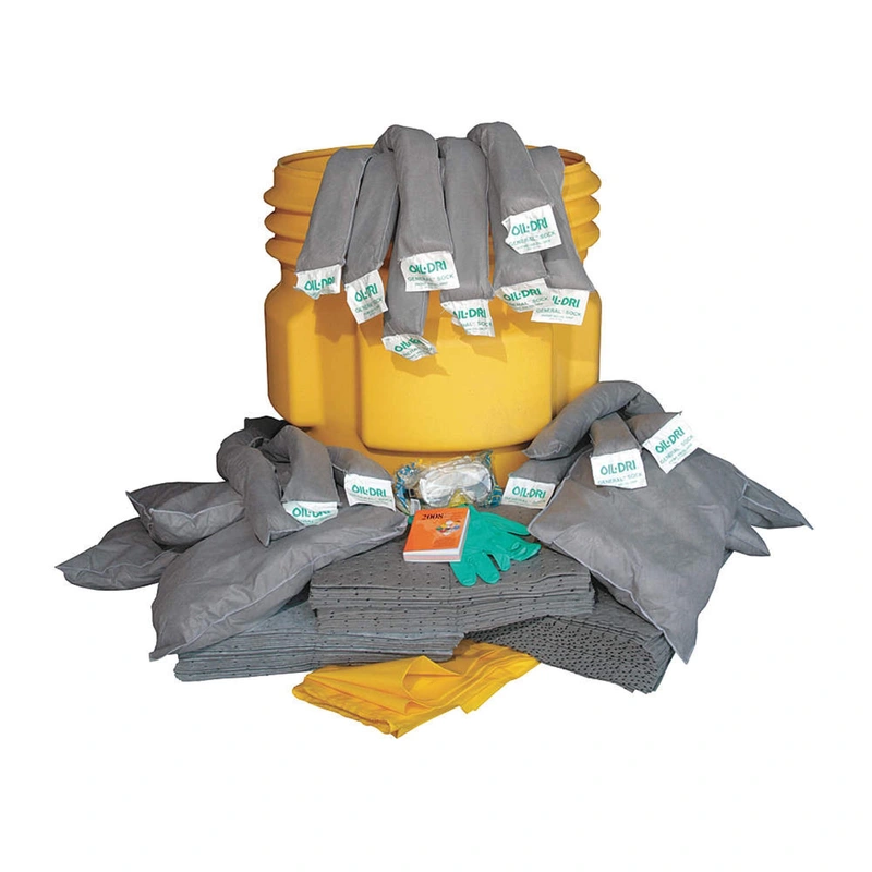 Oil Dri L90965 Universal Spill Kit, 65 Gallon Capacity - Easily access ...